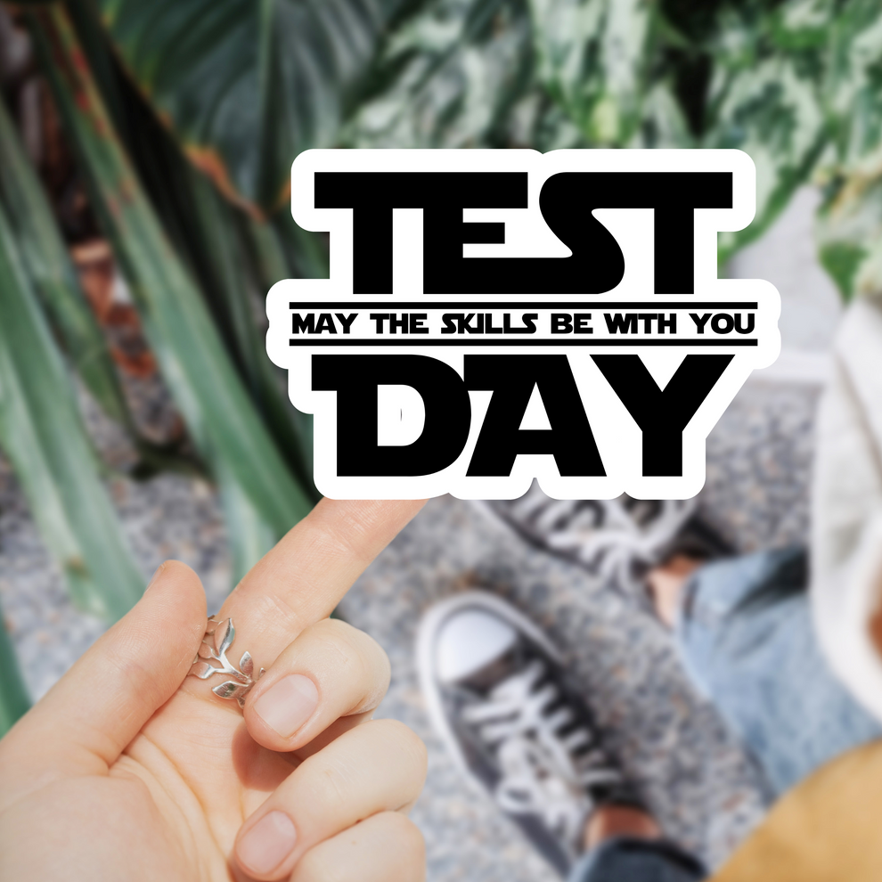 May The Skills Be With You Sticker – Cute Teacher Things