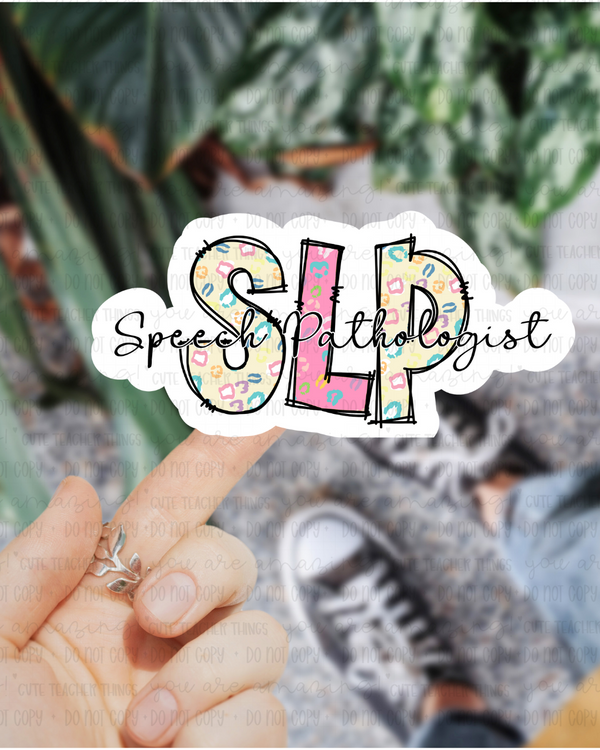 SLP Sticker – Cute Teacher Things